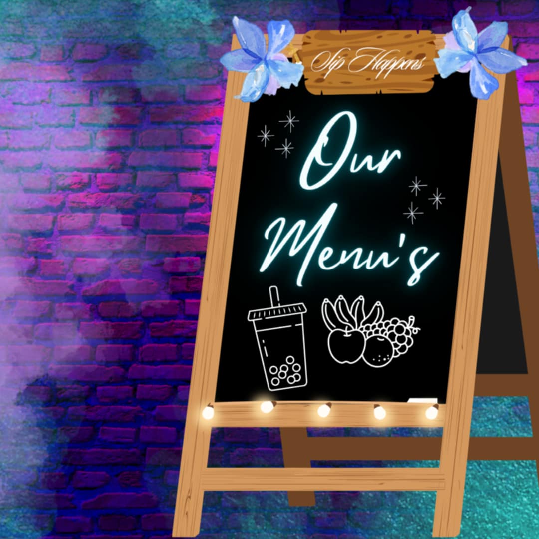 Our Menu's – Sip Happens